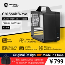 Mechanic Master C26- Sonic Wave-แบบพกพา ITX/MATX Multifunctional ...