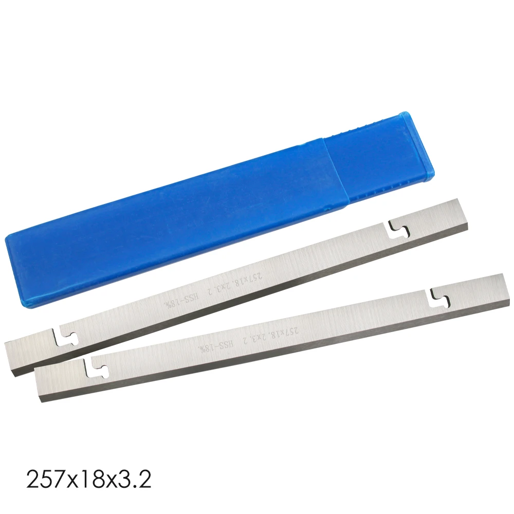 Lame de rabot HSS 257 x 18,2 x 3,2 mm, pour la raboteuse d'épaisseur ...