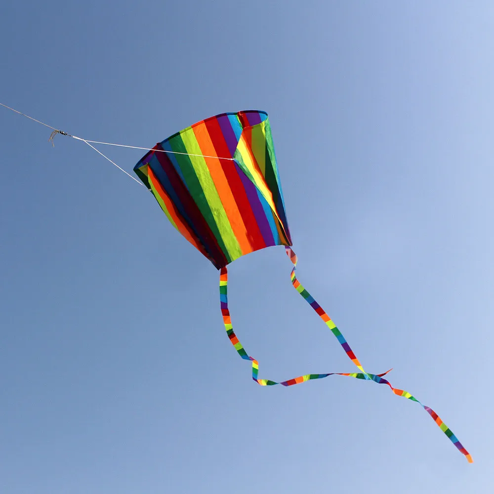 Mini Colorful Kite Outdoor Fun Sports Software Kite Flying Accessories ...