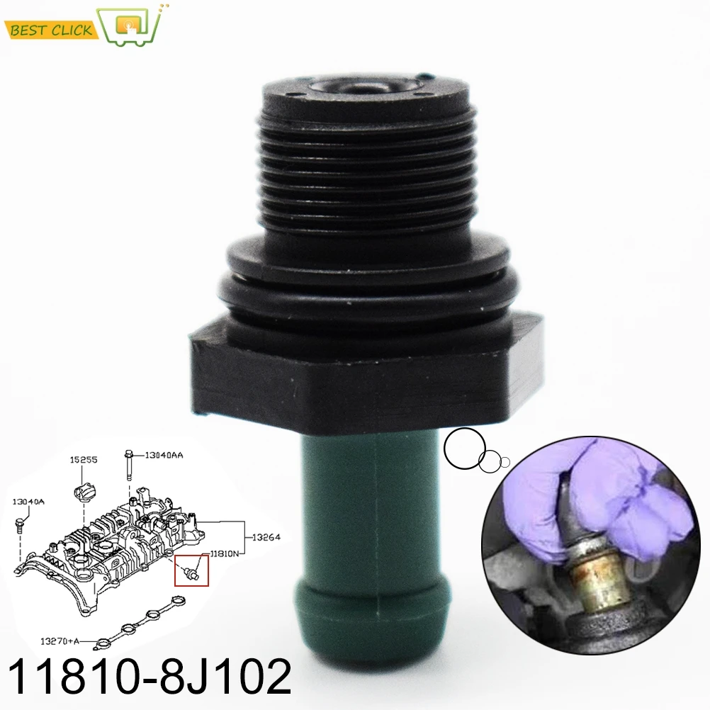 Válvula PCV 11810-6N201 1035A422 11810-EA200 para Nissan X-Trail T30 ...