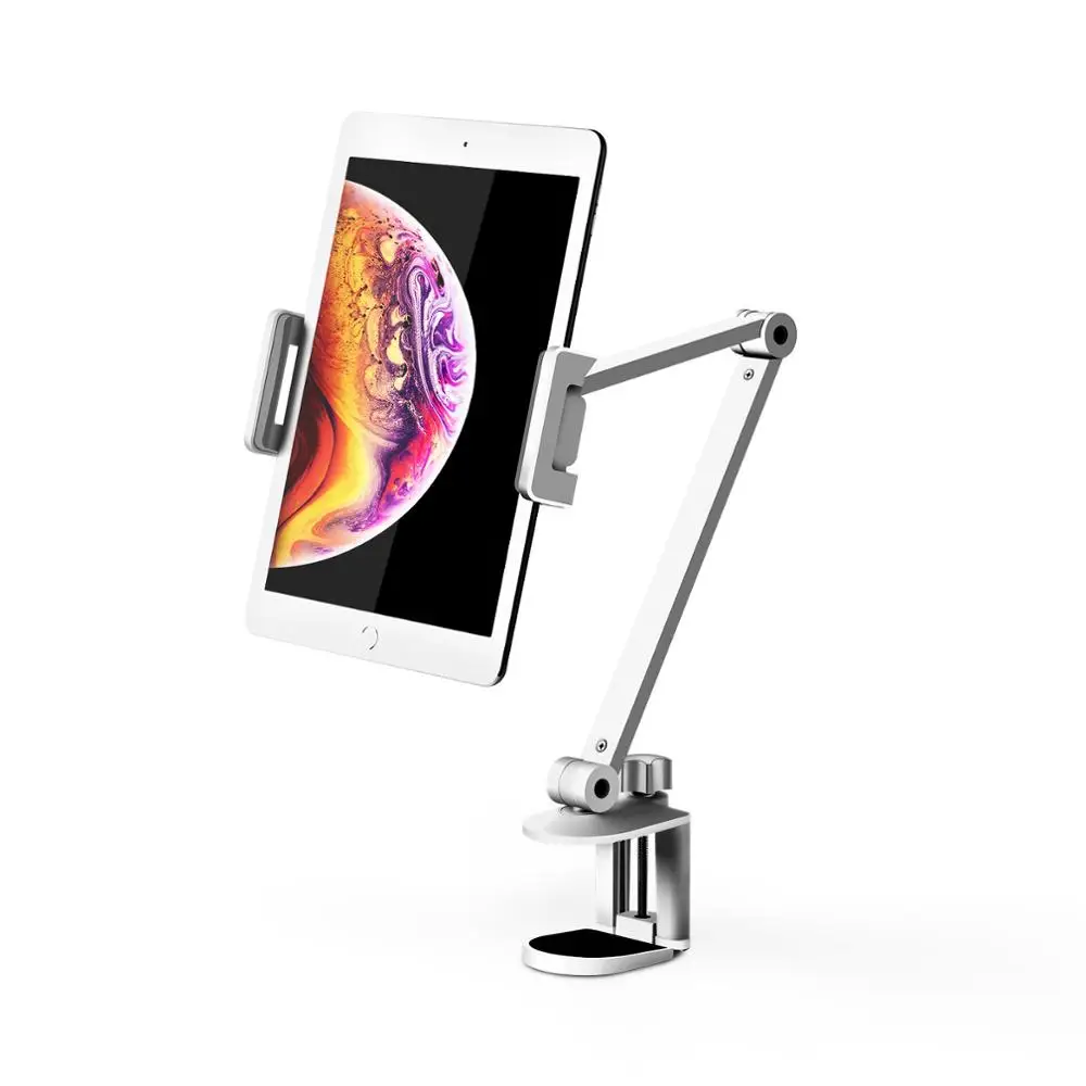 Tablet-Stand-Rotating-Long-Arm-Mobile-Phone-Holder-Height-Angle ...