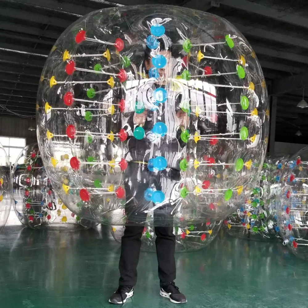 Air-Bumper-Ball-TPU-oder-PVC-Air-Bubble-Sport-Zorb-Ball-aufblasbare ...