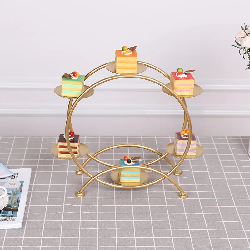 Chic-Dessert-Table-Bird-Cage-Display-Wrought-Iron-Afternoon-Tea-Snack ...