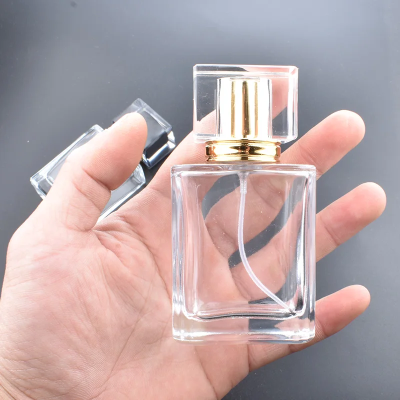 50Ml-Botol-Parfum-Kaca-Bening-Botol-Semprot-Travel-Portabel-100Ml ...
