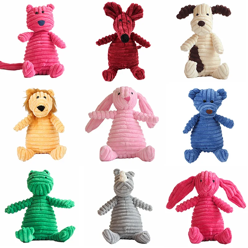 Bite Resistant Puppy Big Dog Chew Toy Animals Shape Pet Dog Toys for ...