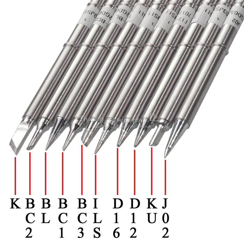 T12 soldering station solder iron tips series for Hakko Quick Yihua FX ...