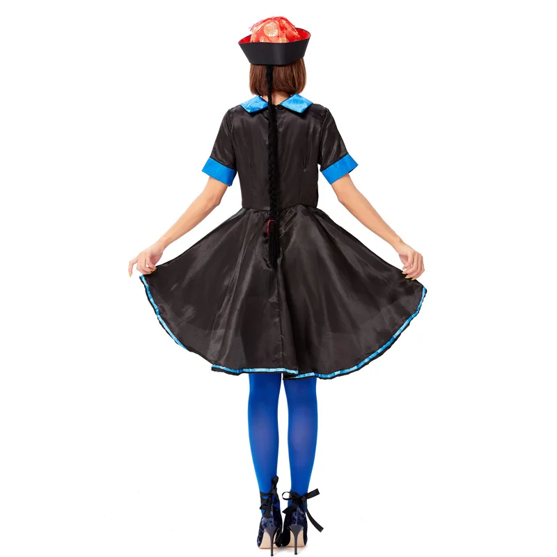 Women Chinese Zombie Qing Vampire Scary Halloween Cosplay Carnival ...
