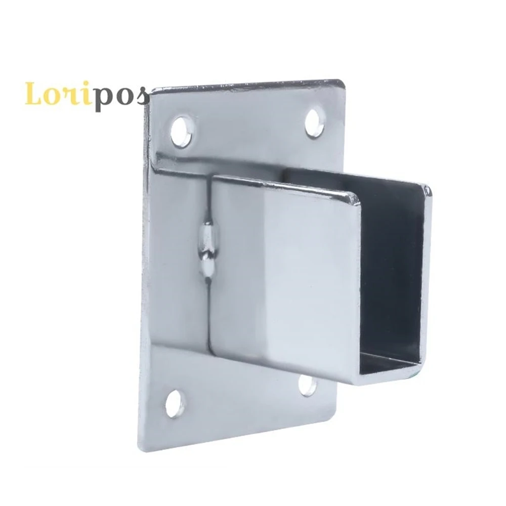 Wall-Shelf-Mounting-Bracket-Square-Tube-Holder-Buckle-Wall-Mounting ...