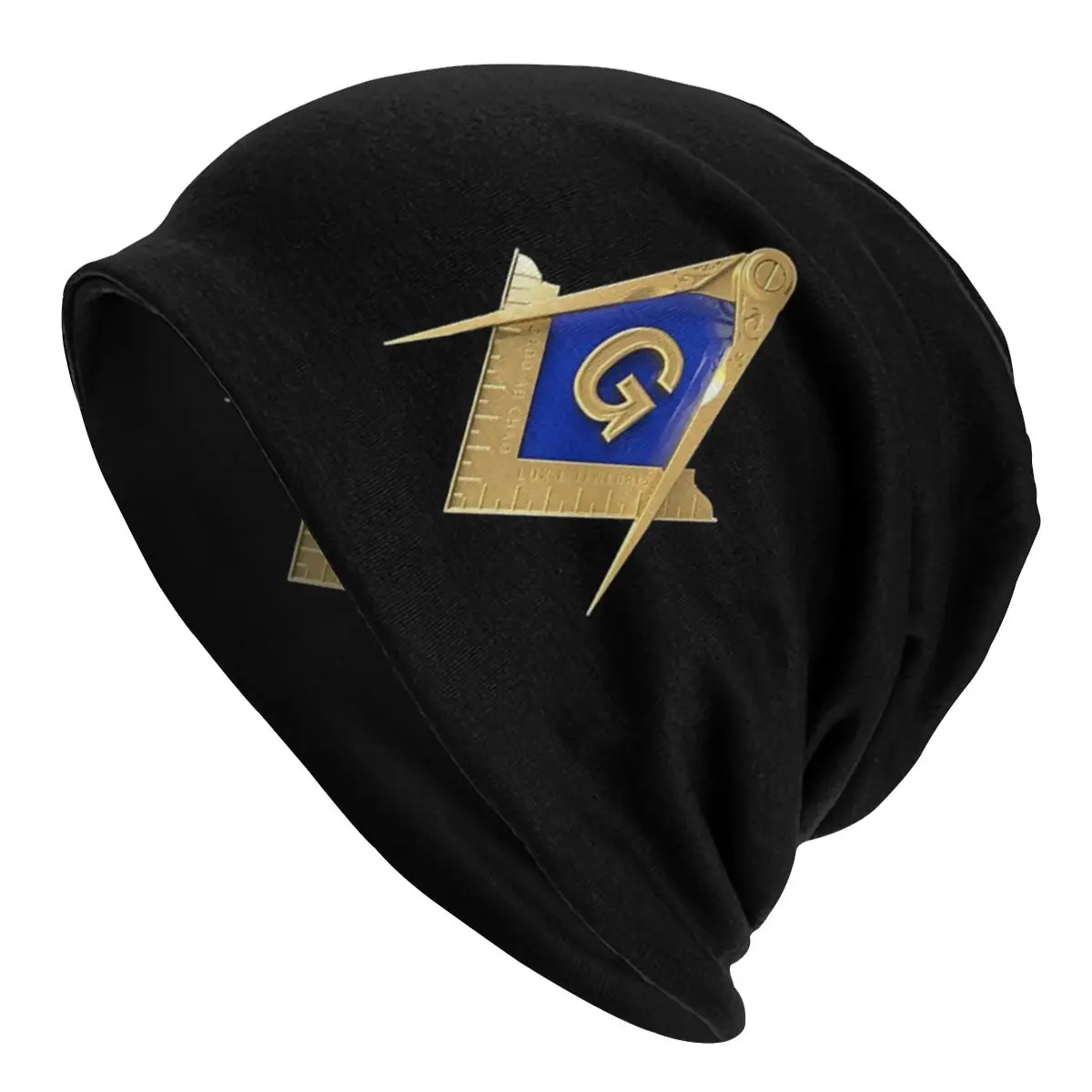 Freemason Gold Square Masonic Bonnet Hat Knitting Hats Hip Hop Winter ...