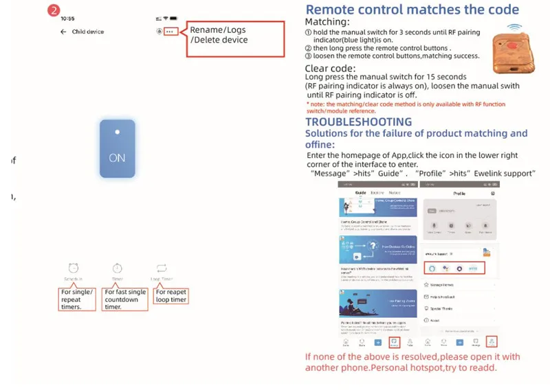 Tuya Zigbee Jog Inching Switch Module ,USB 5V 7 32V DIY Smart Switch ...