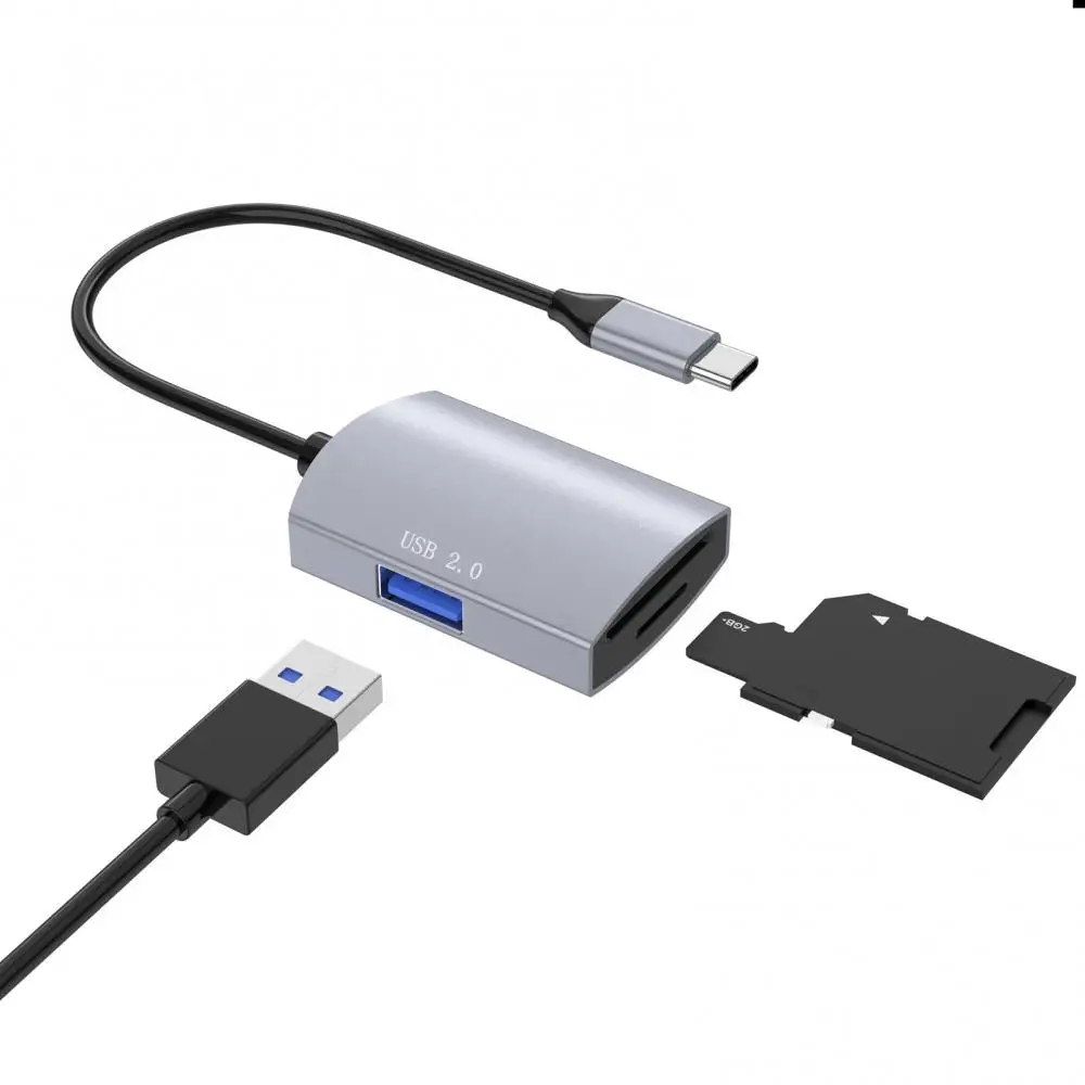 Durable Micro SD Adapter Micro SD Card Reader Micro SD/TF Card Slot 3 ...