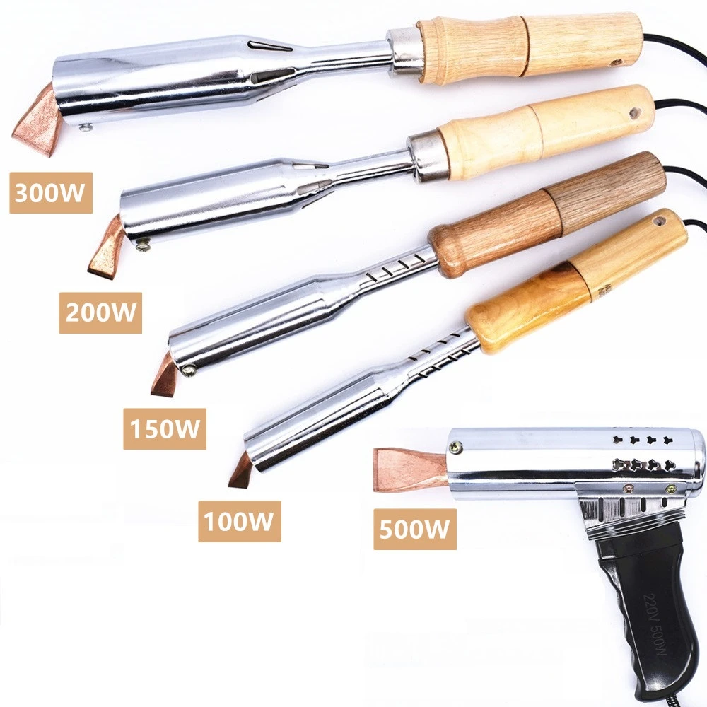 High Power Electric Soldering Iron 100w 150w 200w 300w 500w 220v Pure ...