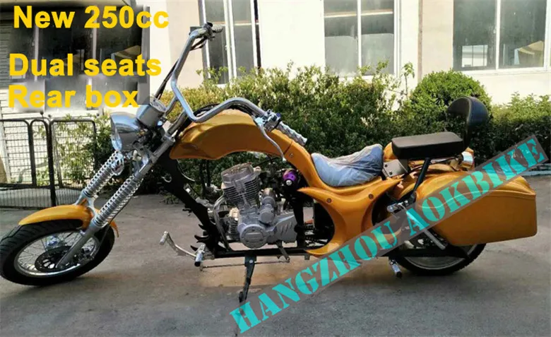 Lowrider Chopper Motorcycle