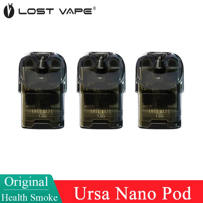 3pcs Original Lost Vape Ursa Pod Cartridge 2.5ml Side filling 0.8ohm 1 ...