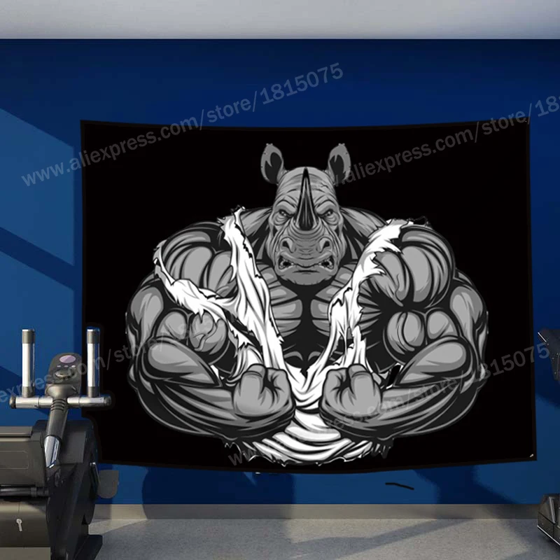 Animal Bodybuilding Poster