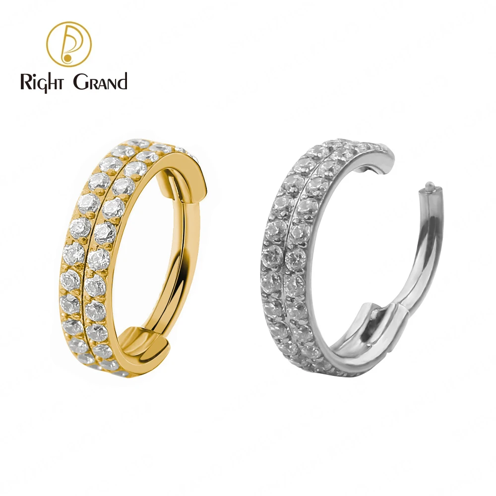 Right-Grand-ASTM-F136-titanio-doppio-strato-zircone-naso-Clicker ...