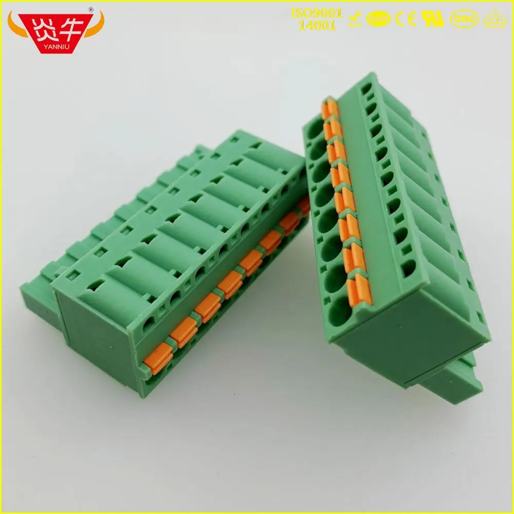 KF2EDGKD 5.0 2P ~ 12P PCB CONNECTOR PLUG-IN TERMINAL BlOCK 2EDGKD 5.0mm ...