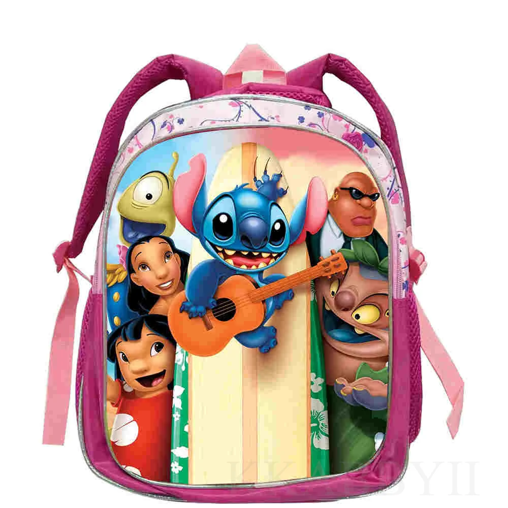 Disney Stitch Backpack for Teenage Girls Boys Stitch Children School ...