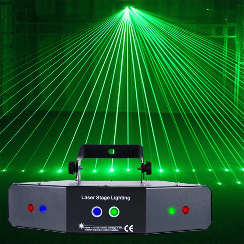 Six-Eyes-Beam-Laser-Projector-Scanner-RGB-LED-Stage-Lighting-DMX-Sound ...