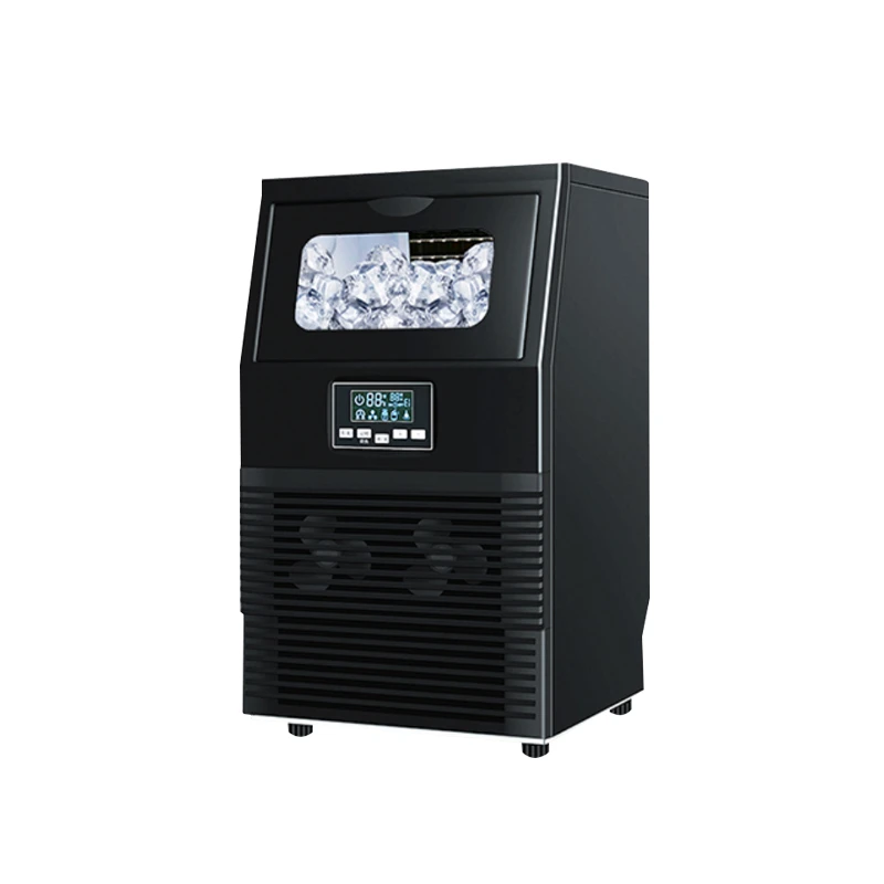 Hicon 50kg 68kg Ice Machine Commercial Milk Tea Shop Bar Automatic Cube ...