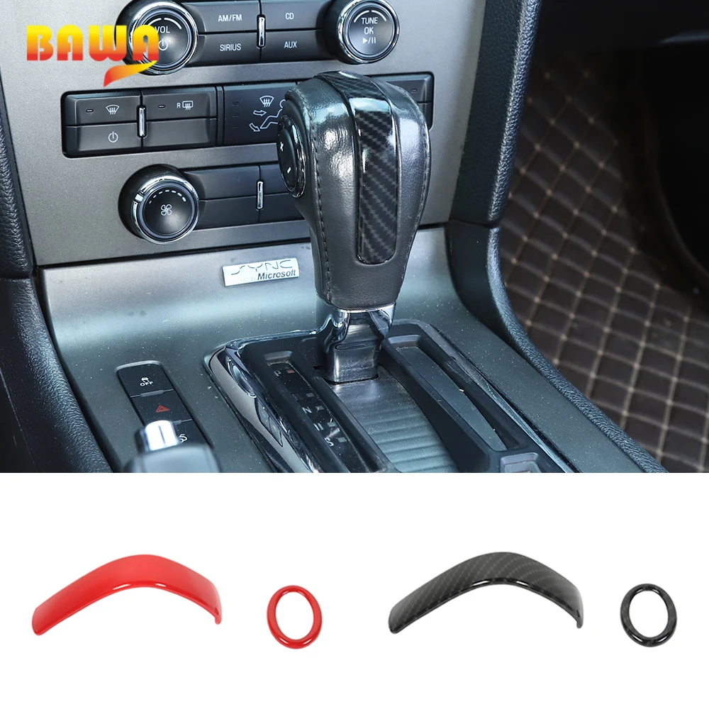 BAWA-Interior-Mouldings-Car-Gear-Shift-Head-Decoration-Cover-Stickers ...