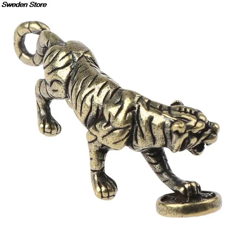 Vintage-Solid-Brass-Big-Tiger-Figurines-Ornaments-Pure-Copper-Animal ...