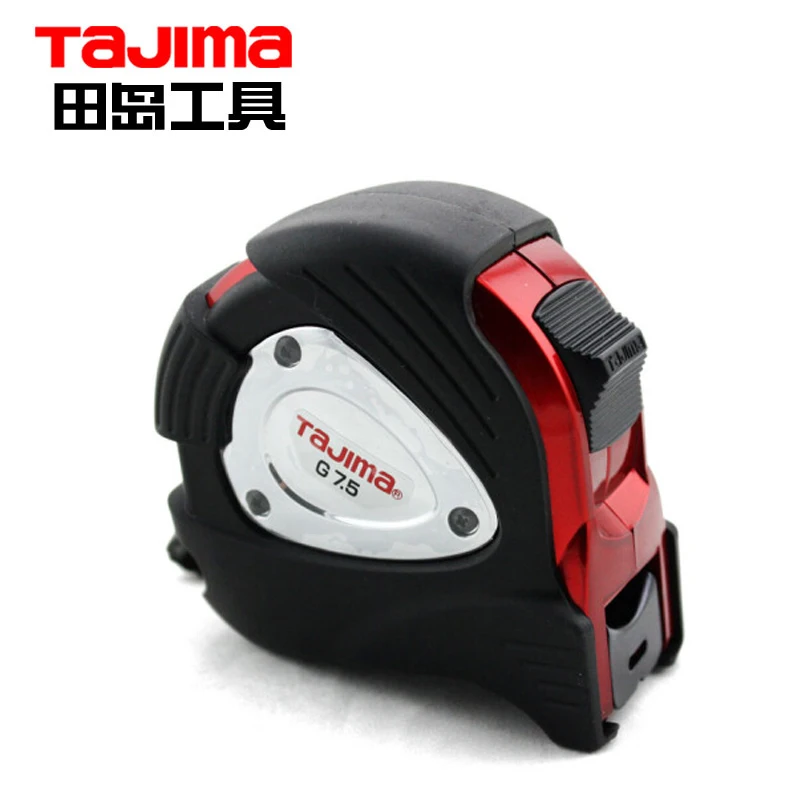 TaJIma GLOCKPLUS steel tape measure, 7.5 meters long, GLP25 75BL 1001 ...