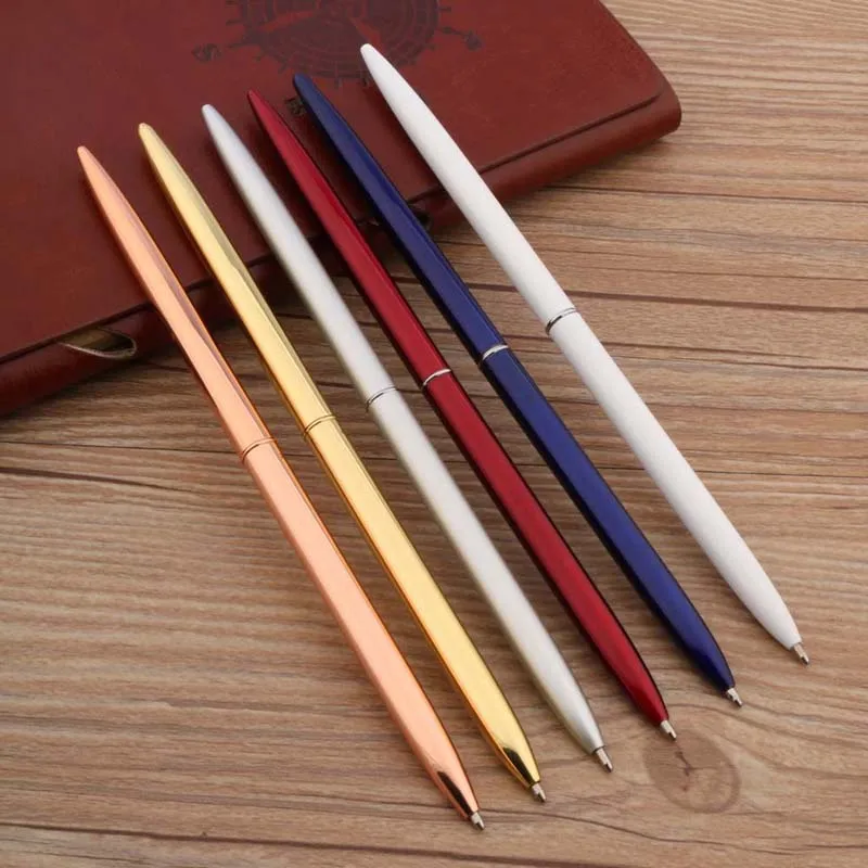 High Quality Business Desk Ballpoint Pen Metal Desktop Counter Front ...