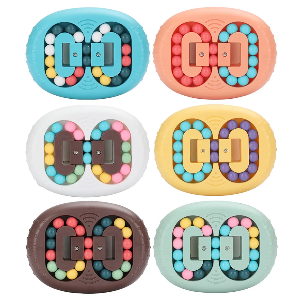 Rotating Magical Bean Spinning Decompression Portable Fingertip Oval ...