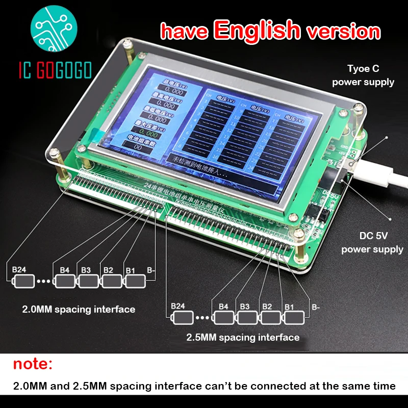 1S-24S-Lithium-Battery-Pack-Single-Cell-Voltage-Tester-Measurement ...