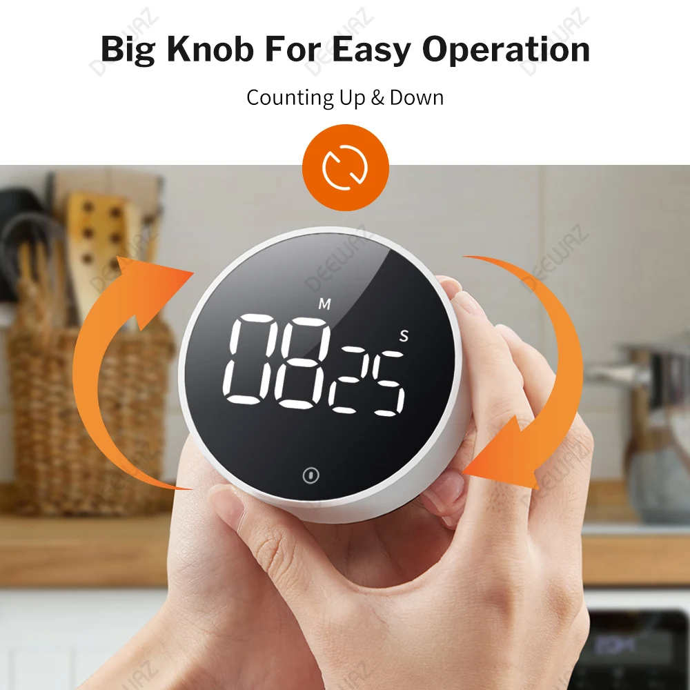 Magnetic Digital Kitchen Timer