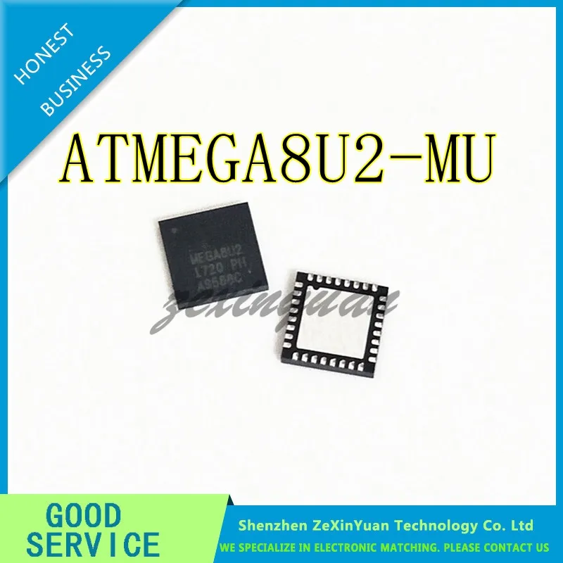 5 unids/lote ATMEGA8U2 MU ATMEGA8U2 MEGA8U2 MU QFN original|qfn ...