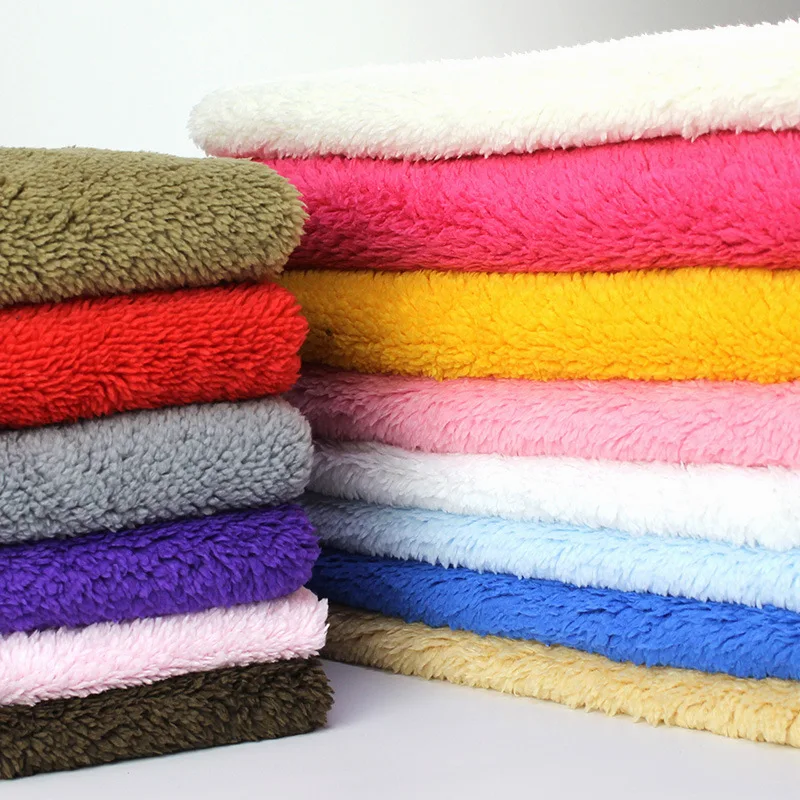Lamb Print Fleece Fabric | Faux Lambs Wool Fabric | Lamb Velvet Fabrics ...