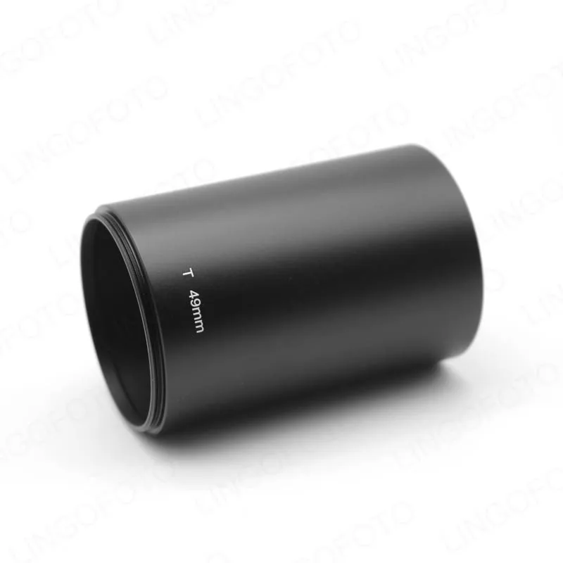 49~82mm Telephoto Metal Lens Hood 78mm Length with Filter Thread Mount Hoods Universal for 400mm ...