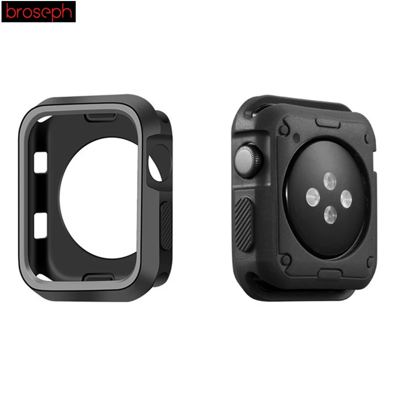 Watch Protector Bumper for Apple watch 4 Case 40mm 44mm Silicone Watch ...