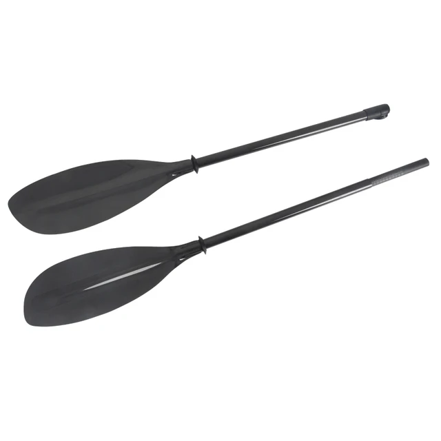 black color CARBON paddle shaft blade for kayak canoe stand up padle ...