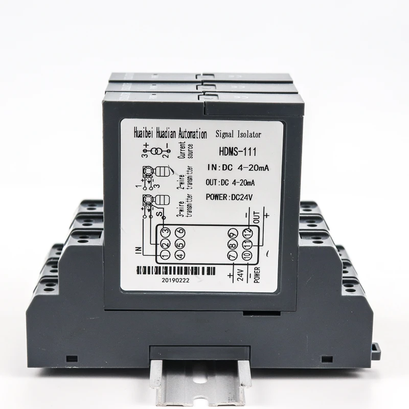 4-20mA Current Signal Isolator DC0-10V Input for Two-Wire Transmitters ...