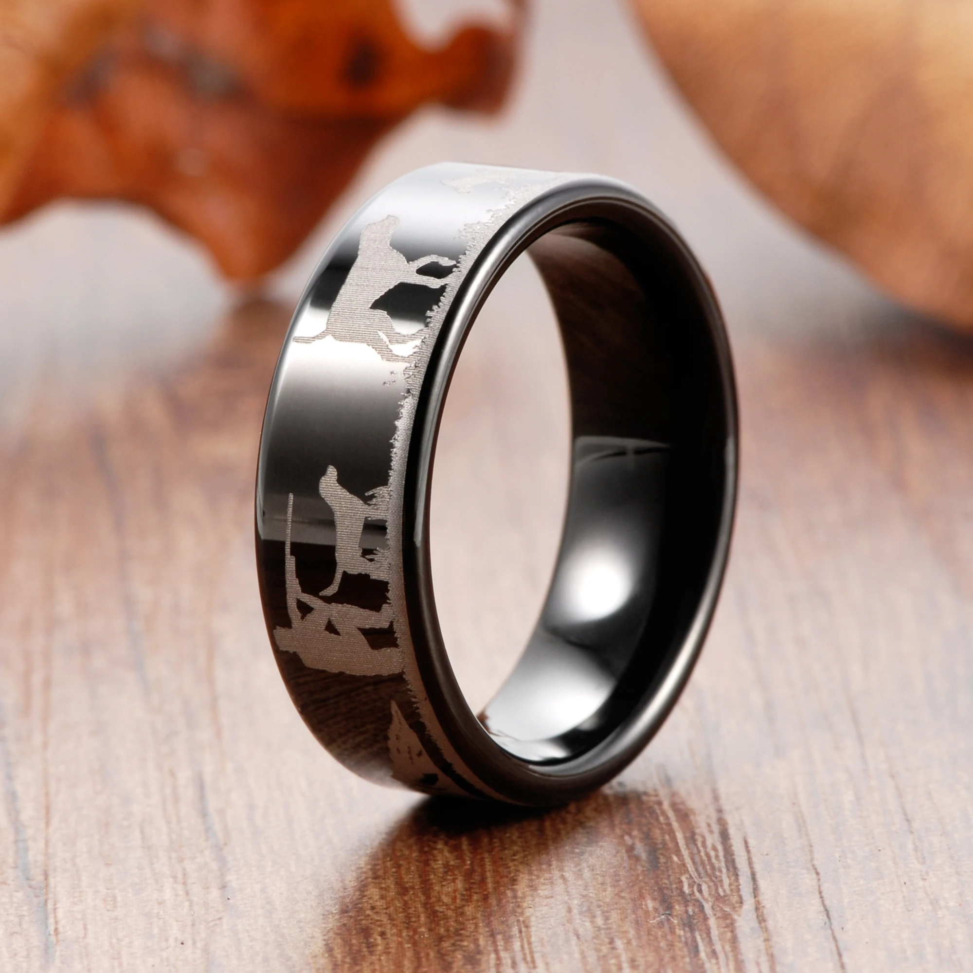 Mens Duck Band Wedding