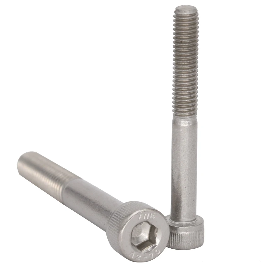 Tornillo hexagonal de cabeza Allen de acero inoxidable 304ss, rosca parcial, M5, M5, M5 x 40, M5 ...