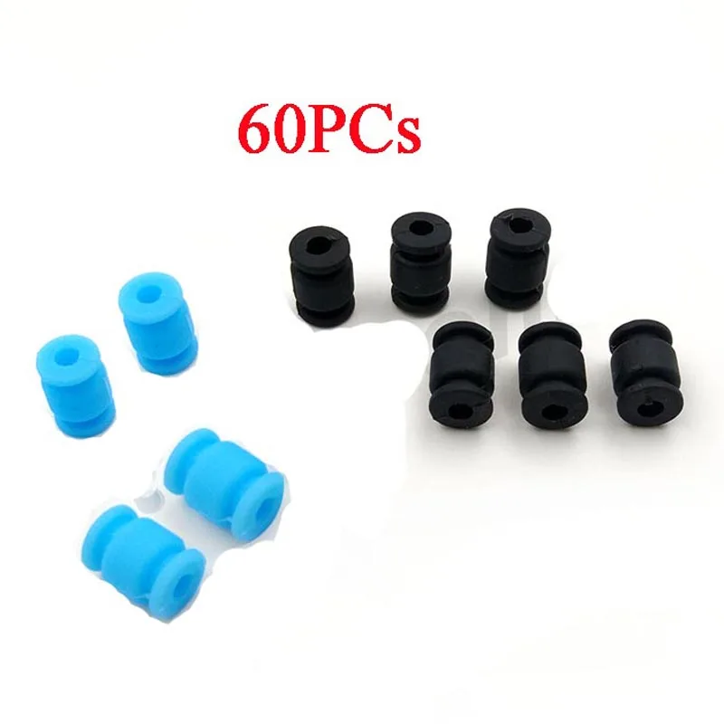 60pcs Shock Absorber Damping Ball Rubber Vibration Damper Protector For ...