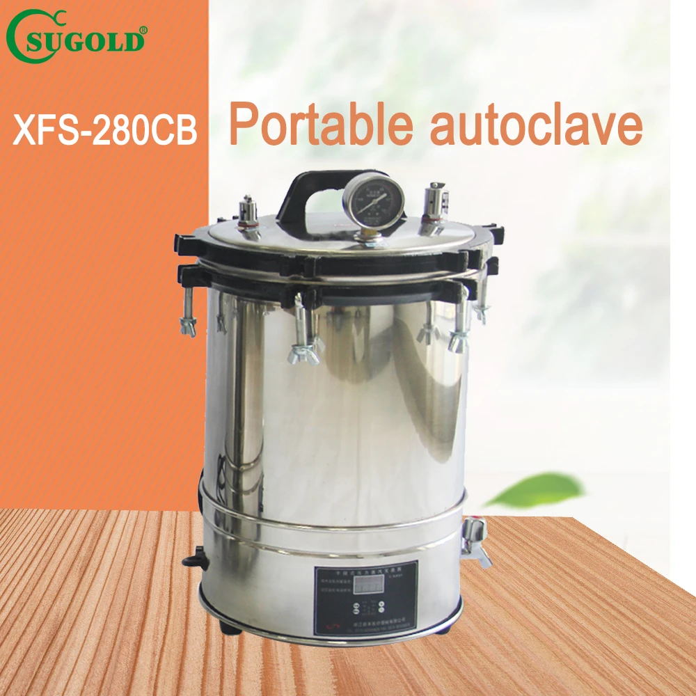 24L XFS 280CB+ Digital LCD display portable autoclave|Laboratory ...