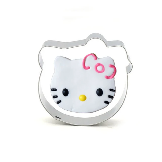 Pretty Kitty Cookie Cutter Stainless Steel Biscuit Knife Baking Fruit ...