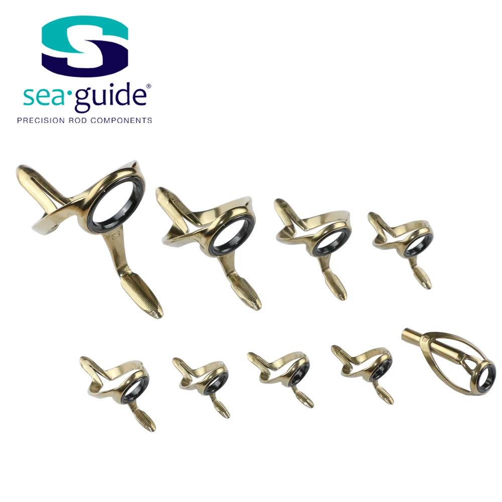 Seaguide 54.9g 9pcs Set Golden Heavy Duty Boat Guide Hgxresg Fishing ...