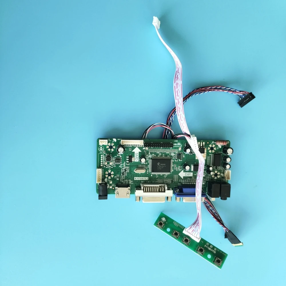 VGA-Controller-Board-Screen-Panel-Kit-compat-vel-com-HDMI-DVI-40Pin ...