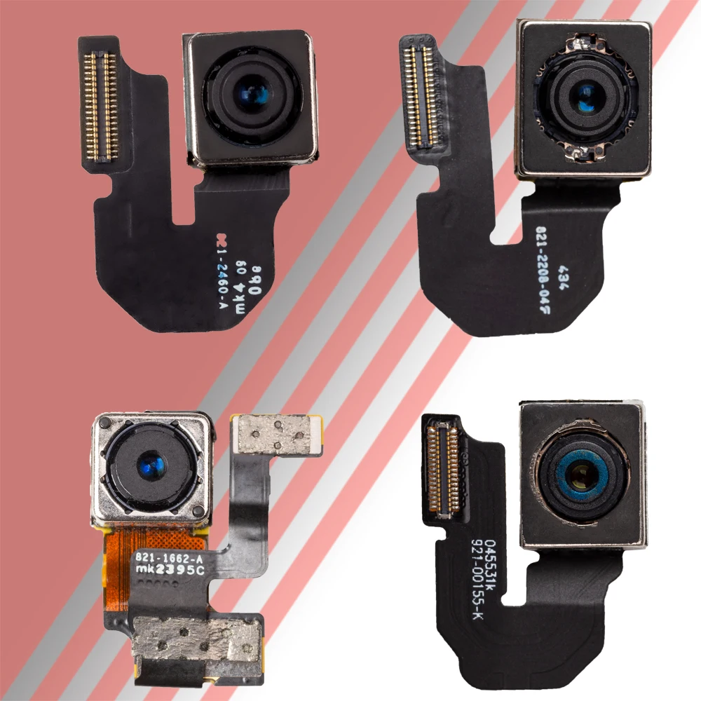 Back Rear Camera With Flash Module Sensor Flex Cable For iPhone 5 5S 5C ...