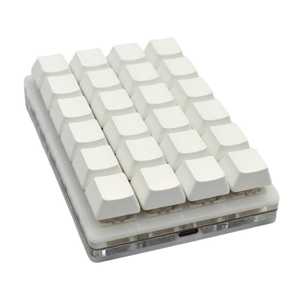 New Programmable Mechanical Keyboard 24 Keys Macro Custom Shortcut Mini ...