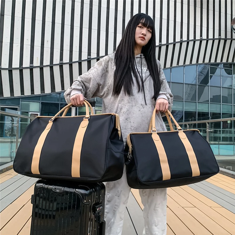 Travel Gym Shoulder Bag Men and Women Hand Luggage Waterproof Bags ...