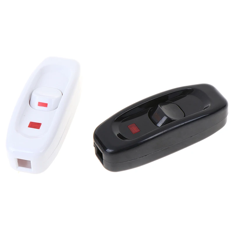 1Pcs Bedside Lamp Switch AC 250V 10A Inline ON/OFF Table Desk Lamp Cord ...