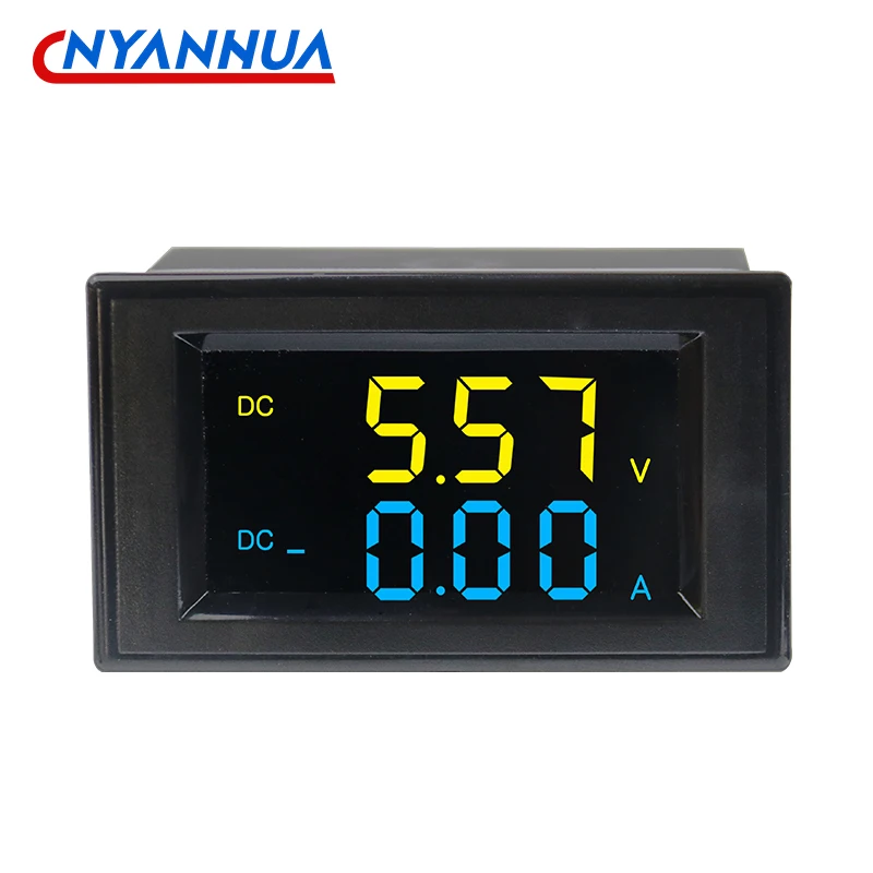 DC-Ammeter-Voltmeter-Double-Display-Digital-Display-LCD-High-definition ...