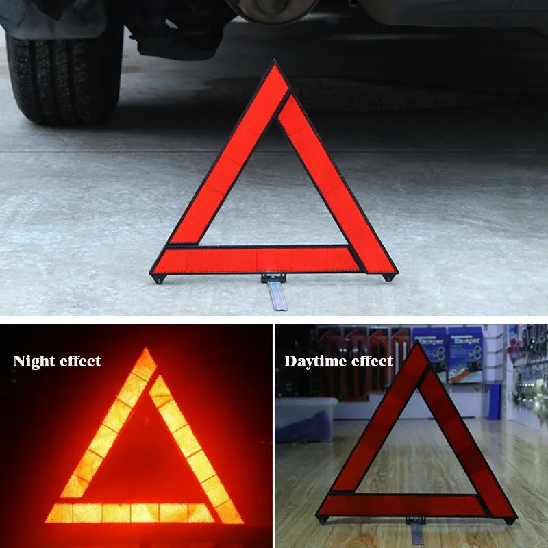 30cm Car Foldable Reflective Tripod Emergency Breakdown Warning ...
